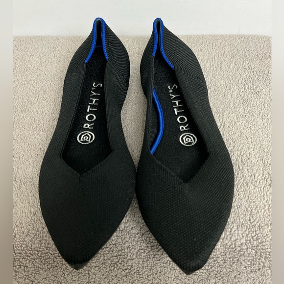 Rothy's | Shoes | Rothys The Point Ballet Flats Size 75 Pointed Toe ...